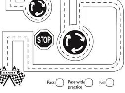 Practical Lesson Task - Sewing Machine Driving Test Worksheet task ...