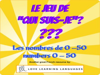 French Number Games 0-100 BUNDLE | Teaching Resources