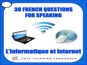 L'informatique et l'Internet - Technology - Bundled French Resources ...