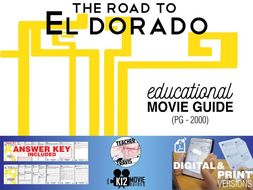 The Road to El Dorado Movie Guide | Questions | Worksheet (PG - 2000 ...