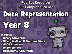 KS3 Computer Science: Data Representation - Year 8 | Teaching Resources