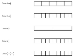 Adding Fractions with Bars | Teaching Resources