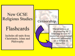 New GCSE Religious Studies Flashcards - All Sections Christianity ...