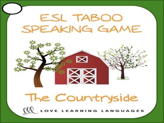 Taboo speaking games bundle - English vocabulary building games ...