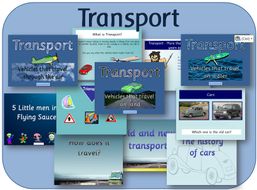 Transport EYFS topic pack - powerpoints and activities | Teaching Resources