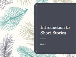 Short Stories Introduction | Teaching Resources