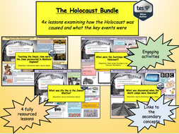 The Holocaust Bundle (4x lessons) | Teaching Resources
