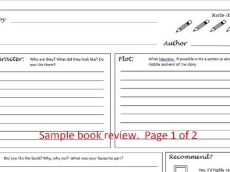 Book Review Bundle | Teaching Resources