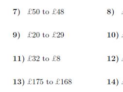 Percentage change (profit and loss) worksheet (with solutions ...