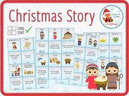 Christmas Story - Matching Pair Game | Teaching Resources