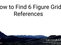 How to Find a 6 Figure Grid Reference | Teaching Resources