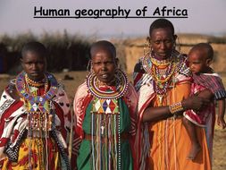 Human geography of Africa | Teaching Resources