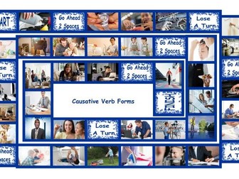 Causative Verb Forms 6 English Legal Photo Game Bundle | Teaching Resources