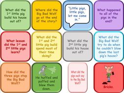 The Three Little Pigs - Interactive Questions | Teaching Resources