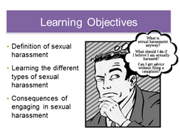 Sexual harassment PowerPoint Presentation by sarahnilidster | Teaching ...