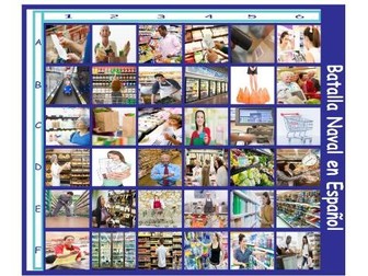 Grocery Shopping 6 Spanish Photo Game Bundle | Teaching Resources