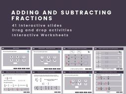 Adding and subtracting fractions and mixed numbers Year 6 | Teaching ...