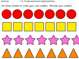 Maths - Shape and pattern | Teaching Resources