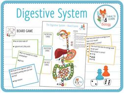 Nutrition and Digestion - Board Game (KS3/4) | Teaching Resources