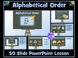Alphabetical Order: PowerPoint Lesson | Teaching Resources