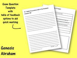 The Covenant with Abraham - Genesis | Teaching Resources