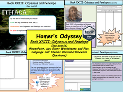 Homer’s Odyssey – Book XXIII: Odysseus and Penelope (key events ...