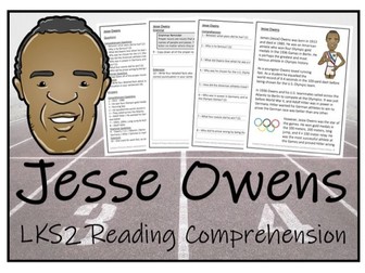 LKS2 Twelve Famous Sport Stars Reading Comprehension Bundle | Teaching ...