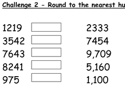 Round to the nearest 10, 100, 1000, 10000, 100000, tenth and hundreth ...
