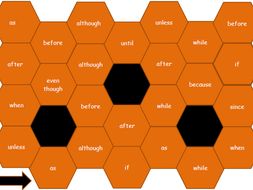 Subordinate clause board game | Teaching Resources