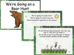 We're Going on a Bear Hunt (Audio-Visual Story Presentation) | Teaching ...