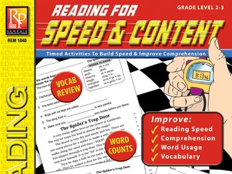 Reading for Speed & Content {Bundle} | Teaching Resources