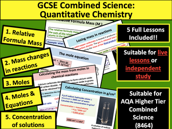GCSE Chemistry: Concentration of Solutions | Teaching Resources