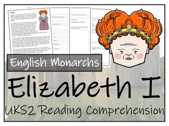 UKS2 History - British Monarchs - Bundle of 6 Reading Comprehension ...