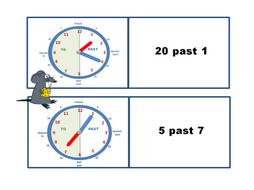 Telling the Time Game | Teaching Resources
