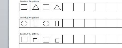 Follow the patterns of simple 2D geometric shapes | Teaching Resources