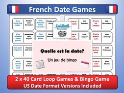 French Dates Games by FullShelf - Teaching Resources - Tes