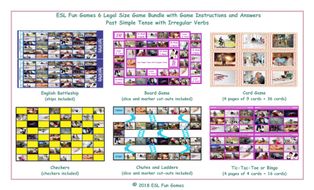 Past Simple Tense with Irregular Verbs 6 English Legal Photo Game ...