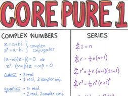 Core Pure 1 Revision Poster | Teaching Resources