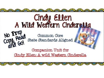 Seven FUN CINDERELLA No Prep Units | Teaching Resources