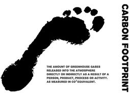 Carbon Footprint Poster | Teaching Resources