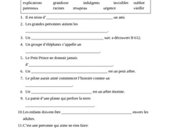 Le Petit Prince Bundle | Teaching Resources