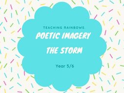 Lesson Plan - Poetry - The Storm Y5/6 | Teaching Resources