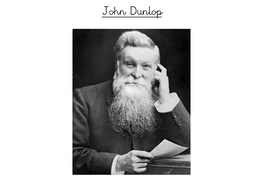 Inventor John Dunlop Fact File | Teaching Resources