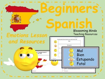 Beginner Spanish - 3 units - 15 lessons | Teaching Resources