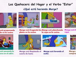La Casa con Preposiciones y Verbo "Estar" | Teaching Resources
