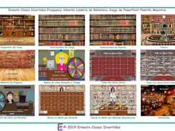 Frequency Adverbs Bookworm Interactive Spanish PowerPoint Game ...