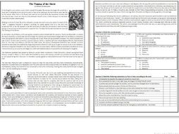 The Taming of the Shrew - Reading Comprehension | Teaching Resources