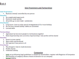 IGCSE Economics Revision- Topic 3 and 4 | Teaching Resources
