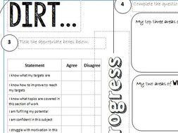 DIRT Self-Assessment Templates (KS3, KS4 and KS5) - Any Subject ...