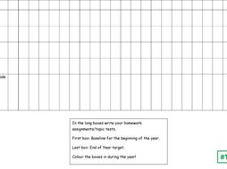 Student Target Sheets. | Teaching Resources